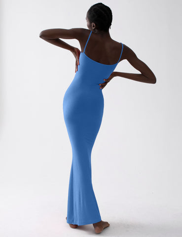 Slip Maxi Dress-PUMIEY-Bodysuits and Shapewear